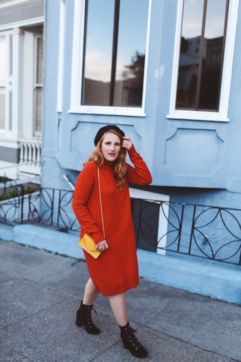 Red Sweater Dress at Target