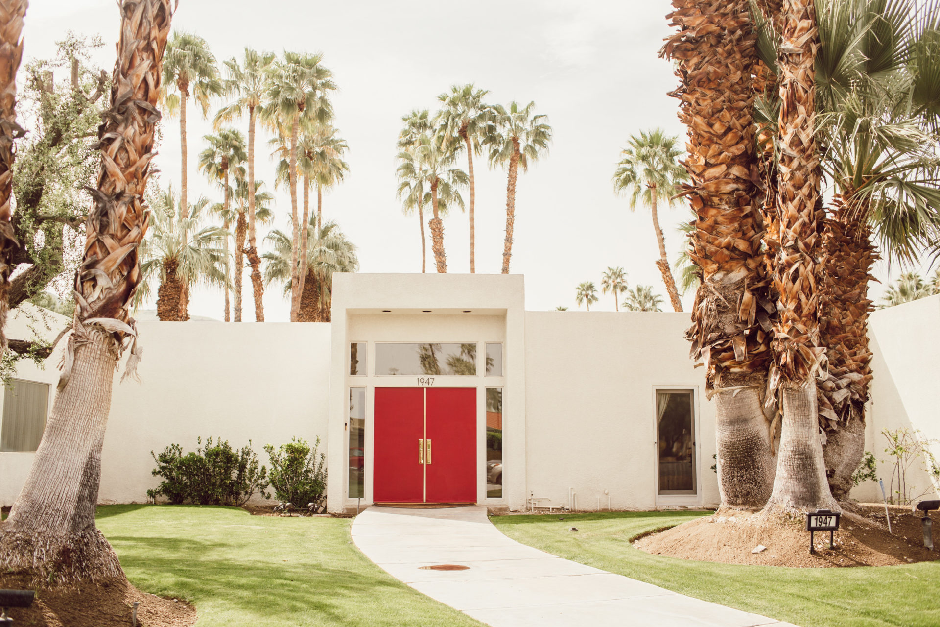 14 Self Guided Palm Springs Door Tour Stops: That Pink Door + More!