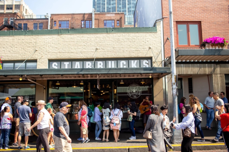 Inside the Seattle Original Starbucks