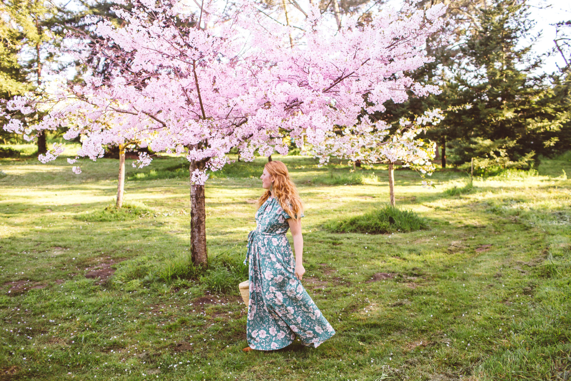 A Beautiful Floral Maxi Dress For Spring - Whimsy Soul