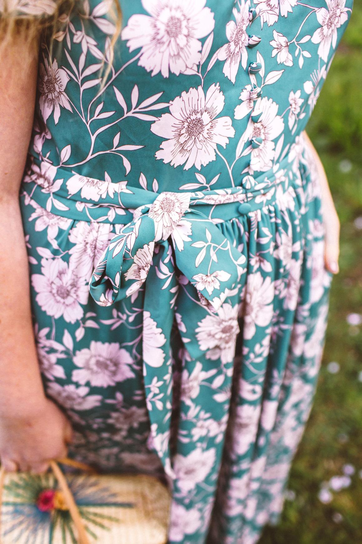 A Beautiful Floral Maxi Dress For Spring - Whimsy Soul