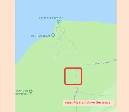 How To Find The Lands End Labyrinth in San Francisco (Now A Heart)