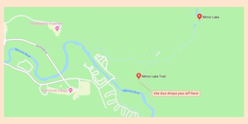 Mirror Lake Trail Hike | How To Get To Trailhead + A Map