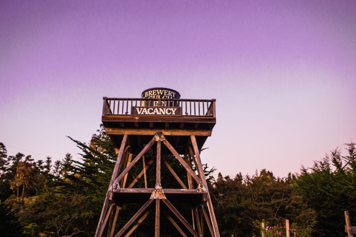 Inside Brewery Gulch Inn, a Mendocino B&B