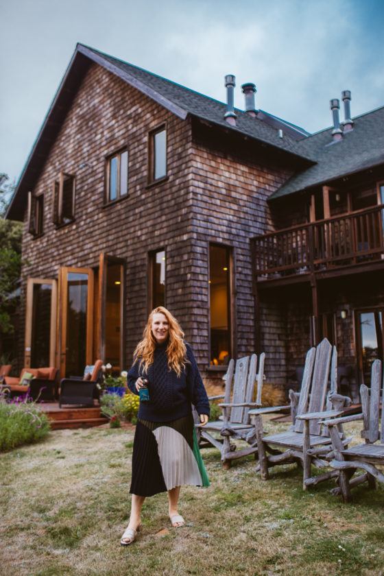Inside Brewery Gulch Inn, a Mendocino B&B