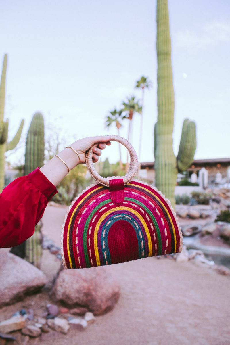 Red & Pink Combo For Dinner In Scottsdale - Whimsy Soul