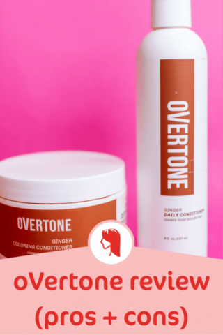 oVertone Review: Pros & Cons + Photos of "Ginger" On My Hair (2022)