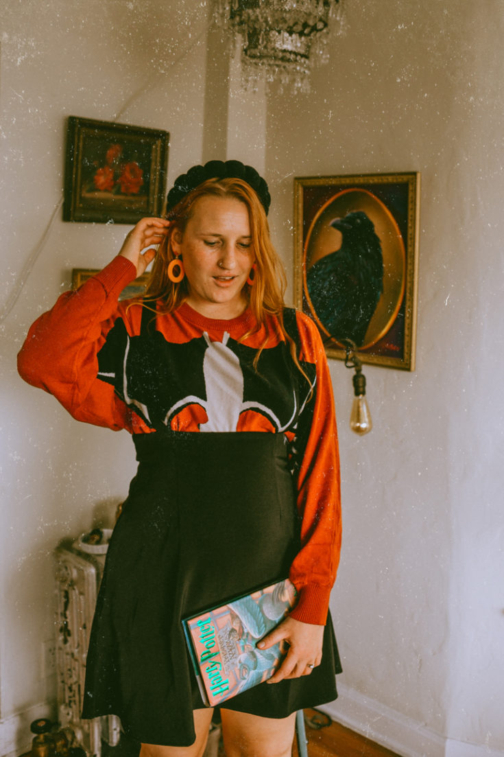 Spooky-Chic Bat Sweater & Jumper From Modcloth For Fall Outfits