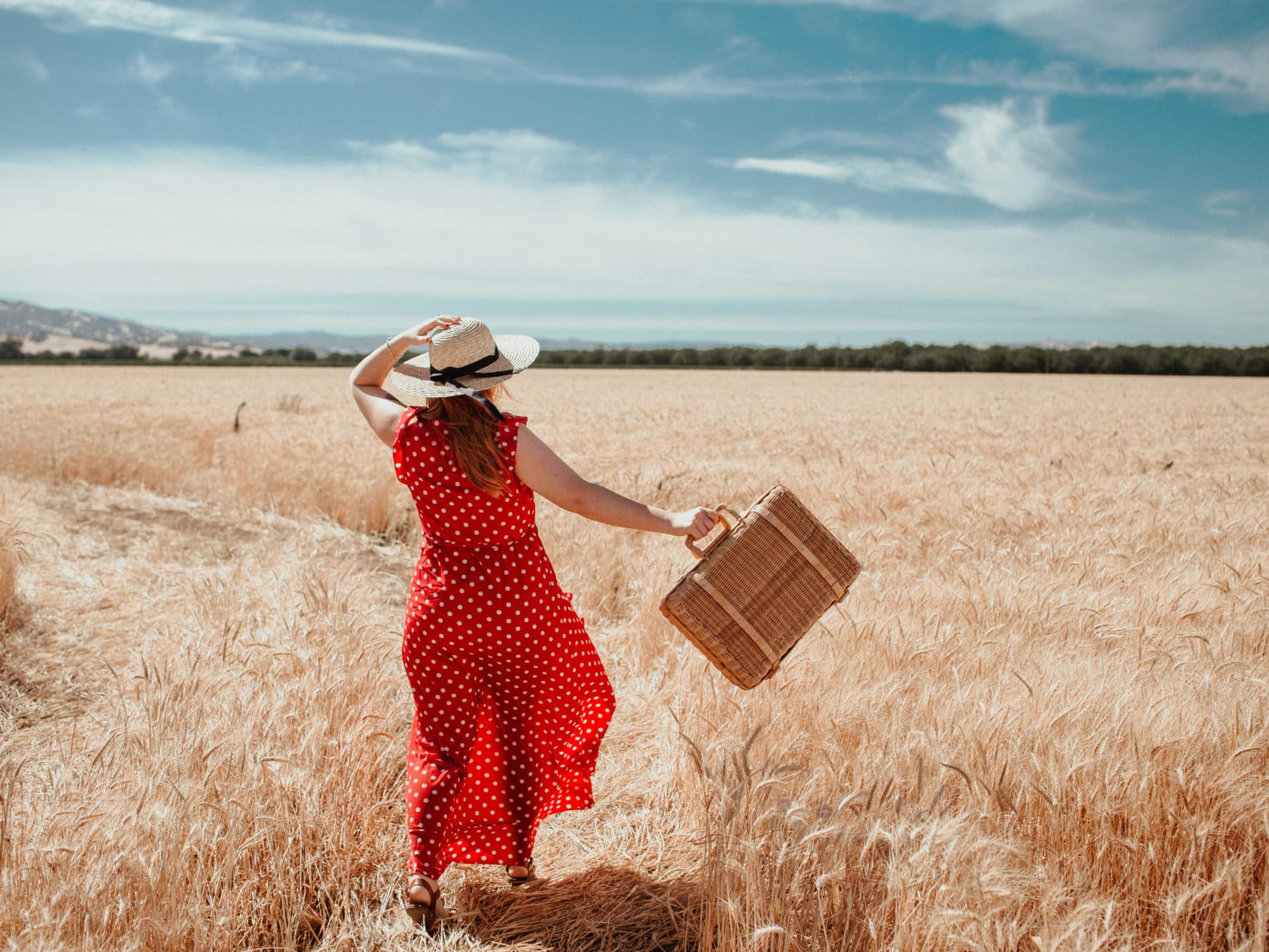 I Found The Cutest Pink Polka Dot Swimsuit For Summer!