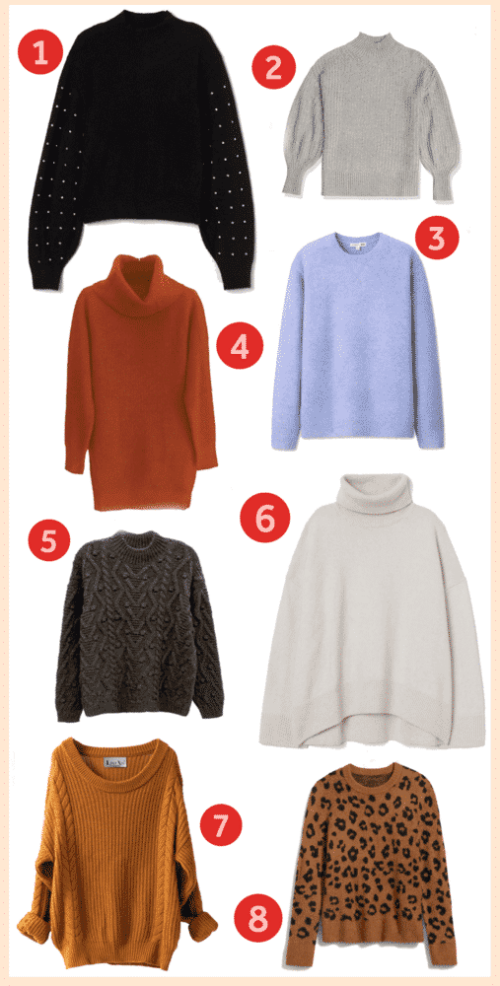 8 Cozy Sweaters Under $50 To Curl Up In (Knits, Crewnecks & More!)