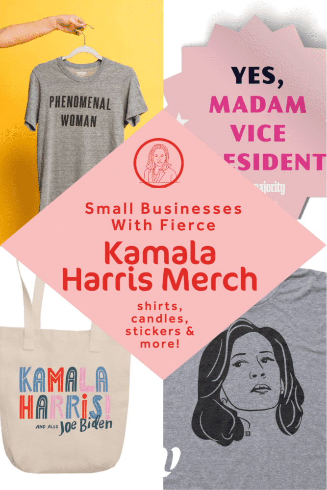 10 Small Businesses With Fierce Kamala Harris Merch