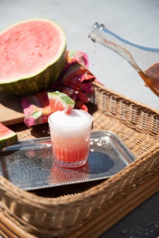 Summertime Rosé Watermelon Cocktail Recipe (Poolside Perfect!)