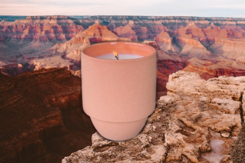 Desert Haze & Cacti Flower: An August Candle Inspired By Arizona