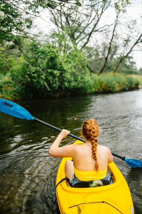 Float To Beer: A Tranquil Afternoon Kayaking Sugar River Wisconsin