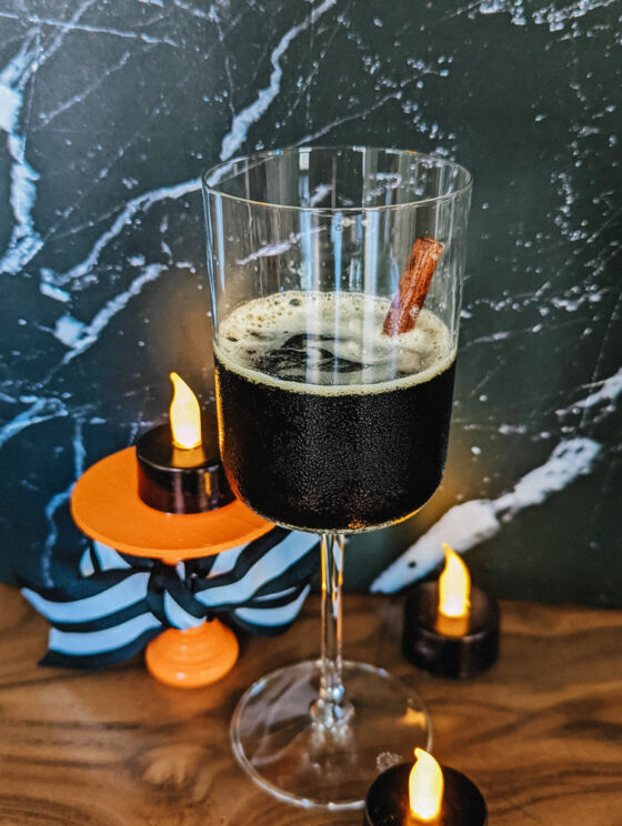 The Black Flame Candle: A Hocus Pocus Cocktail (With Witches' Cold Brew!)