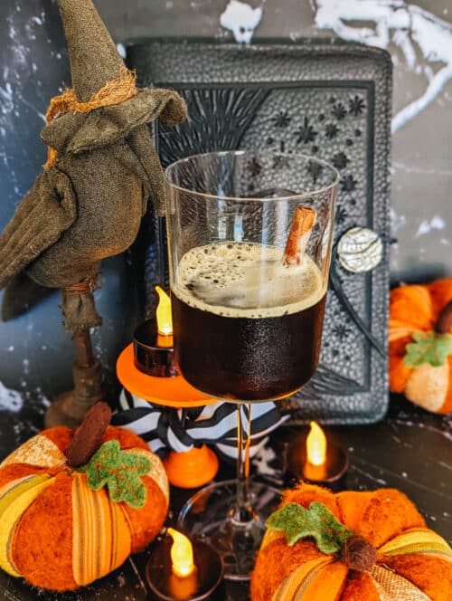 The Black Flame Candle: A Hocus Pocus Cocktail (With Witches' Cold Brew!)