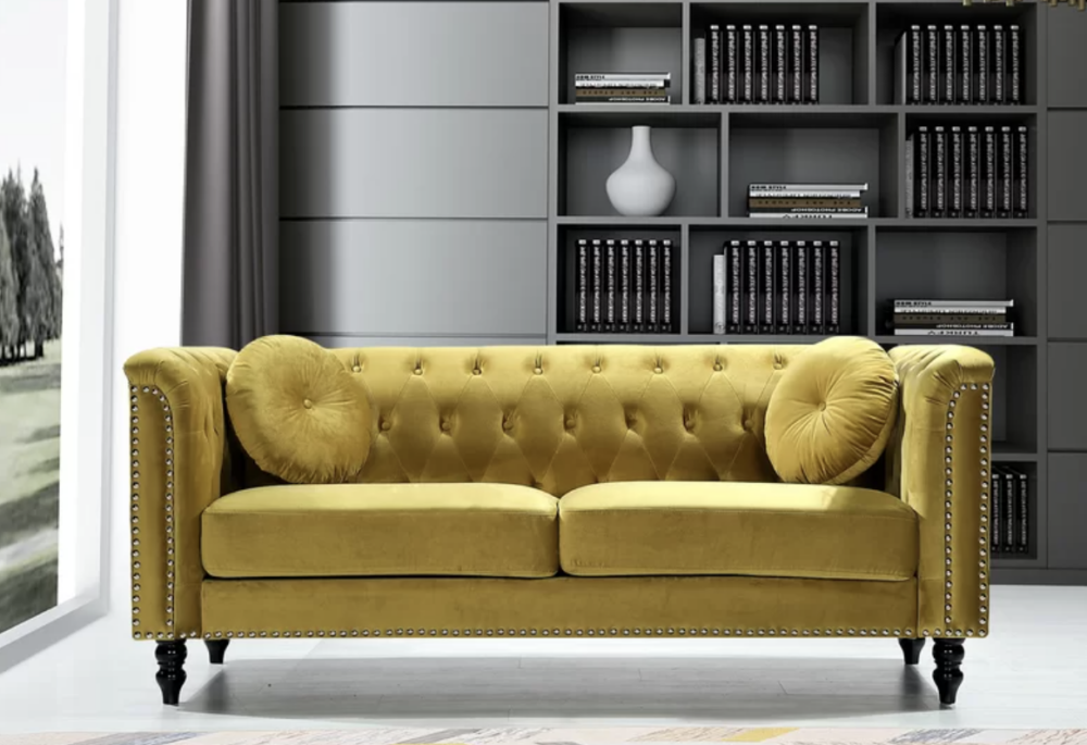 12 Elegant Mustard Yellow Sofas & Chairs For A Pop Of Color
