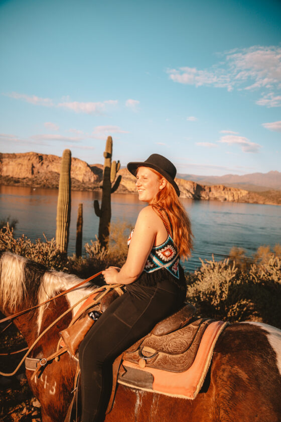 Horseback Riding in Arizona: My Stunning Desert Sunset Trail Ride Near Mesa