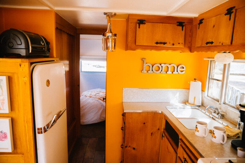 Review: Cozy Peach Glamping Trailers at Schnepf Farms Arizona