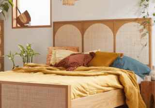 15 Beautiful Boho Bed Frames And Headboards That Don't Break The Bank