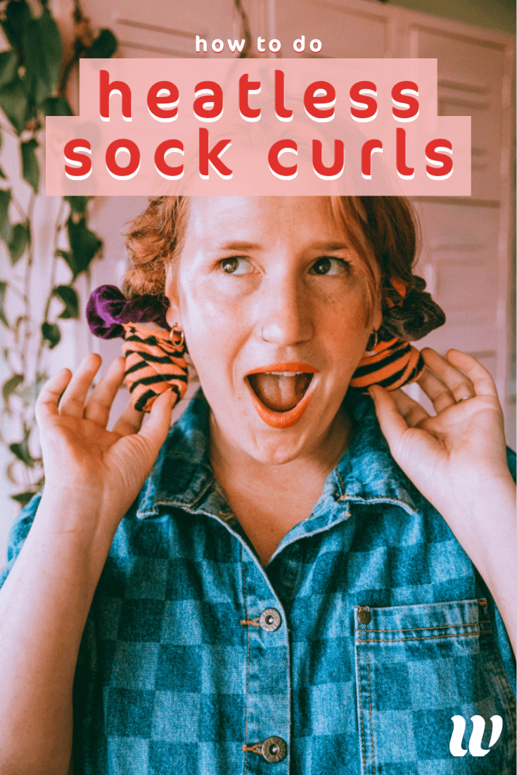 How To Do The Sock Hair Curls Method For Perfect Heatless Curls