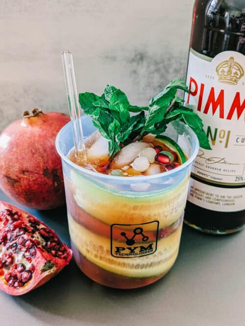 Pimms Cup Recipe With Gin & Pomegrante (Inspired by Ant-Man)