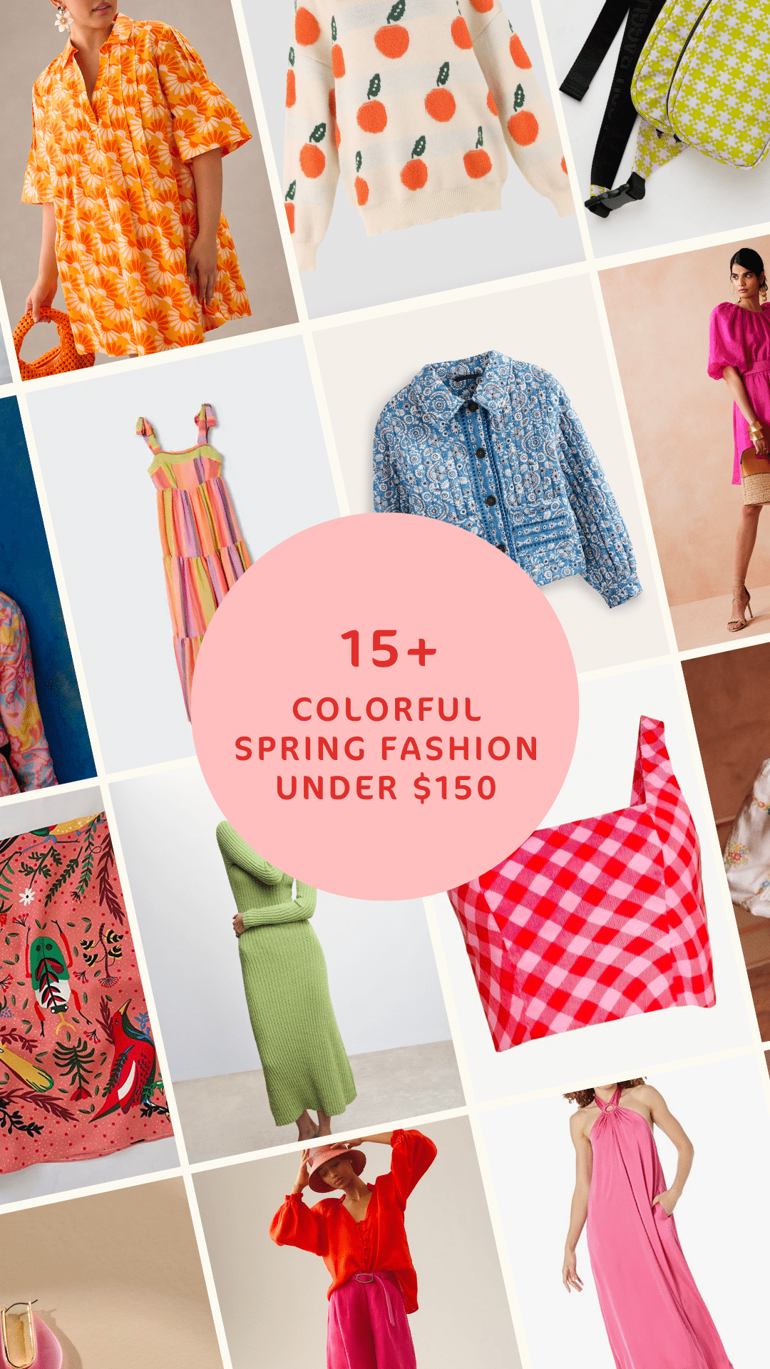 15 Colorful Spring Pieces Under $150