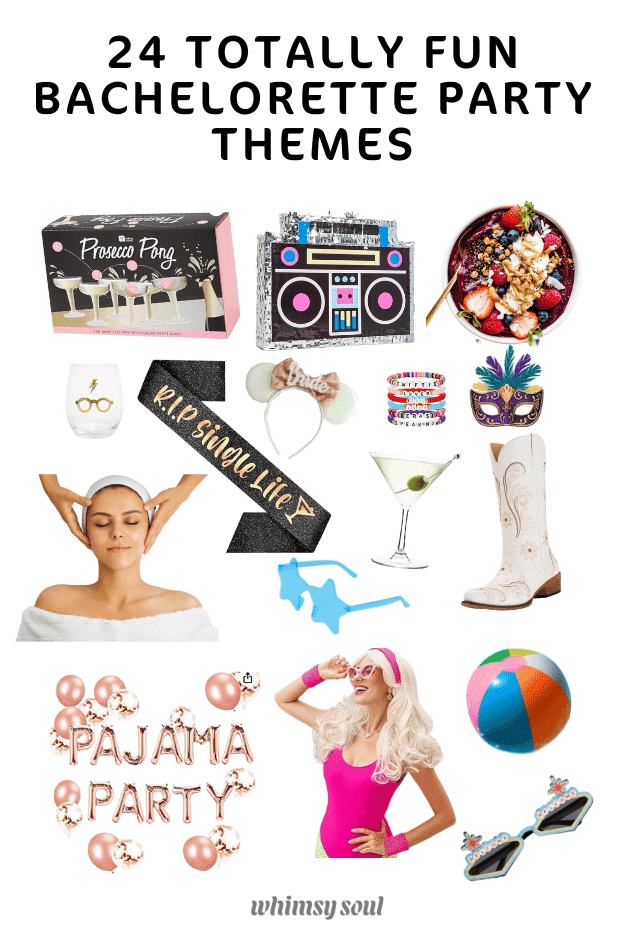 24 Totally Fun Bachelorette Party Themes, Decor Ideas & More