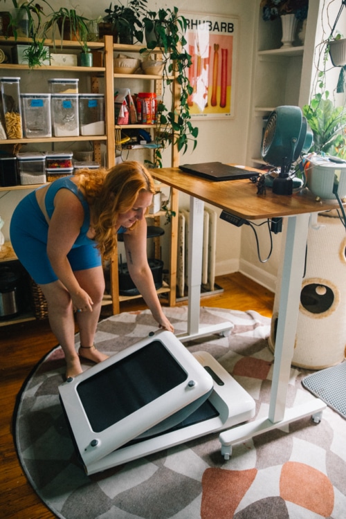 I Found A Small Walking Pad That Folds & Fits Into My Small Apartment