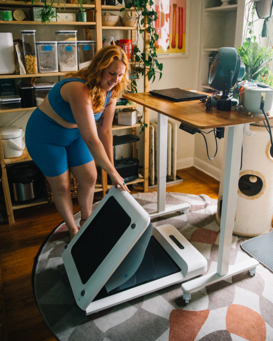 I Found A Small Walking Pad That Folds & Fits Into My Small Apartment