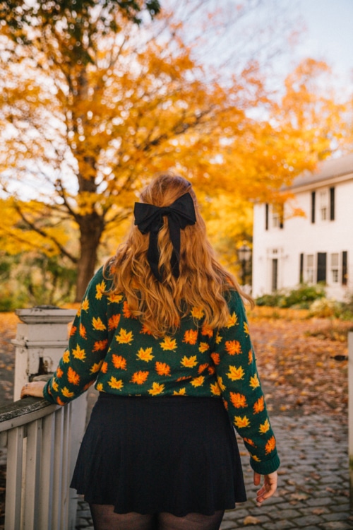 New England Fall Outfits (What I Actually Wore Leaf Peeping)