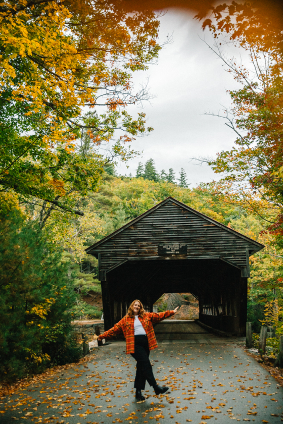 New England Fall Outfits (What I Actually Wore Leaf Peeping)